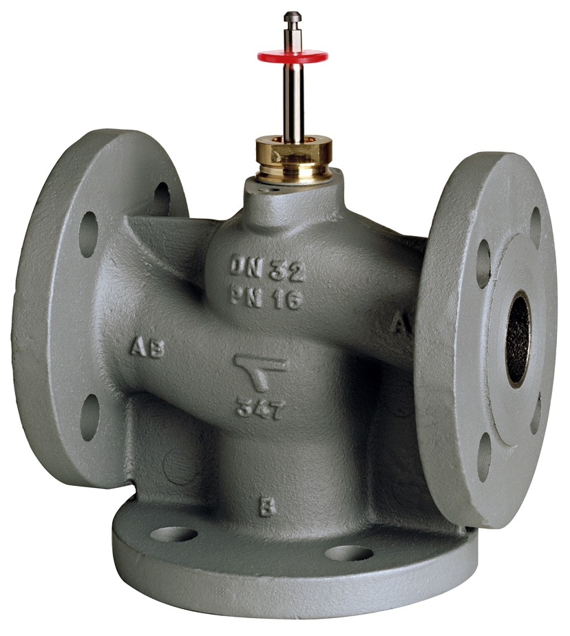 TA control valve three-way DN80 Kvs100 PN16 cast iron | LAFIPA