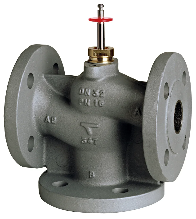 TA control valve three-way DN100 Kvs160 PN16 cast iron | LAFIPA